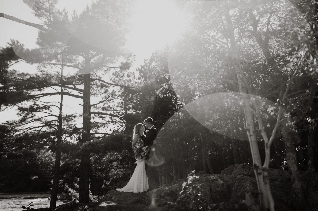 Pictured Rocks Elopement in the Spring | Steph Pickard Photo